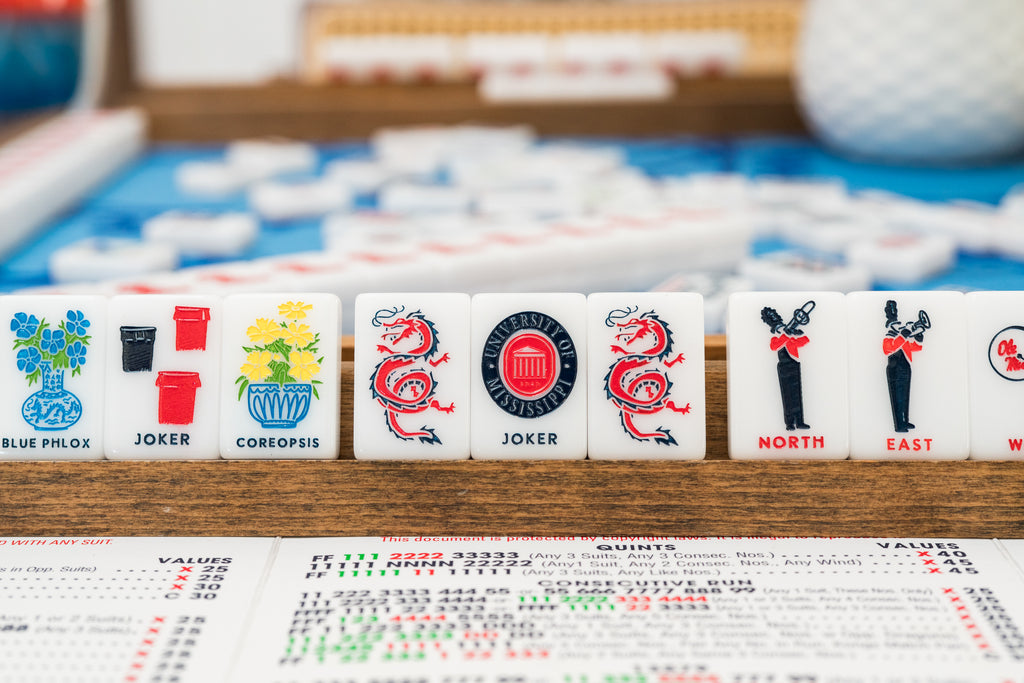 Ole Miss® Mahjong Tiles | West Wind Mahjong