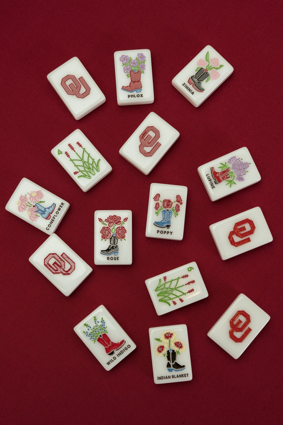 OU Mahjong Tiles | West Wind Mahjong
