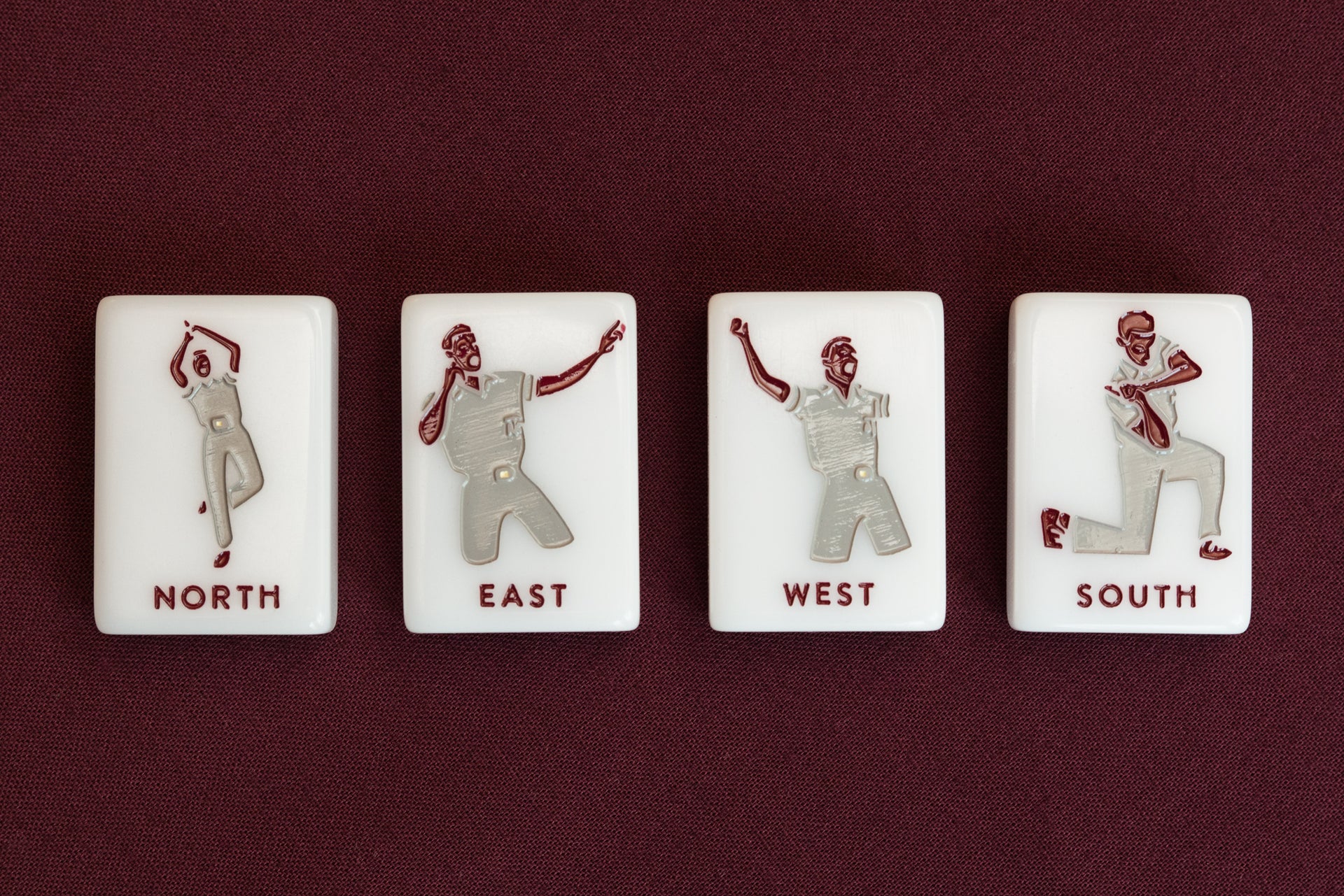 Texas A&M Mahjong Tiles | West Wind Mahjong