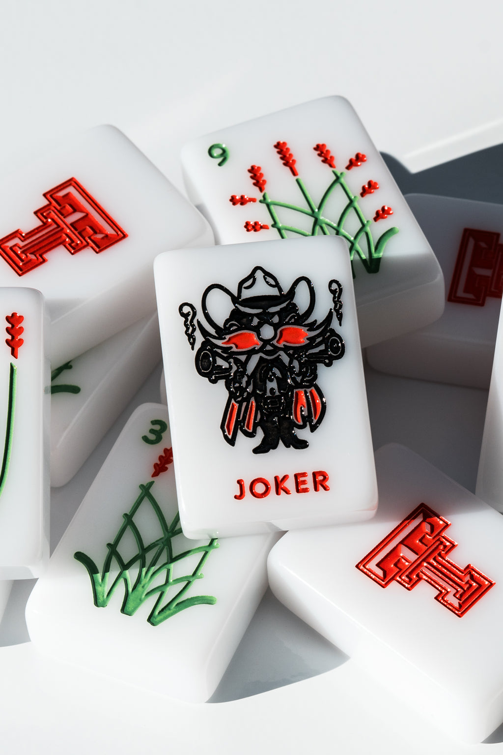Texas Tech Mahjong Tiles | West Wind Mahjong
